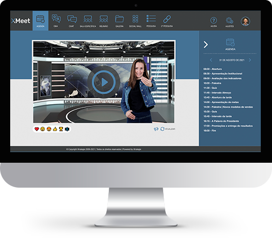 XMeet - Plataforma Segura e Interativa para Eventos Digitais